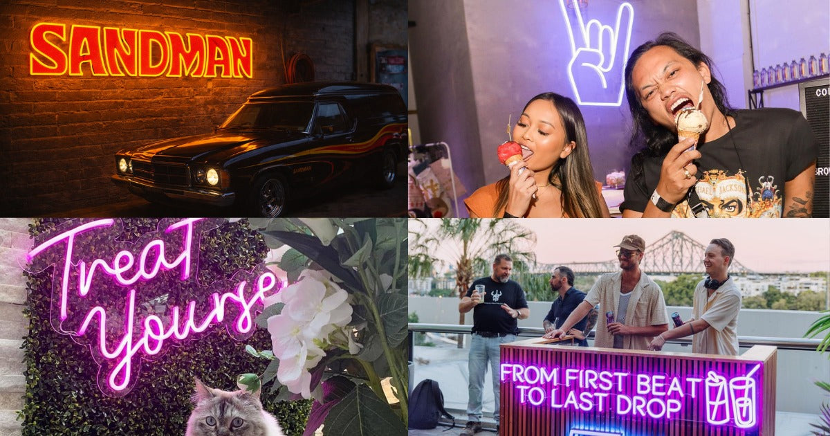 Custom Neon Signs Australia | Neon Lanes Personalized LED Light Signs